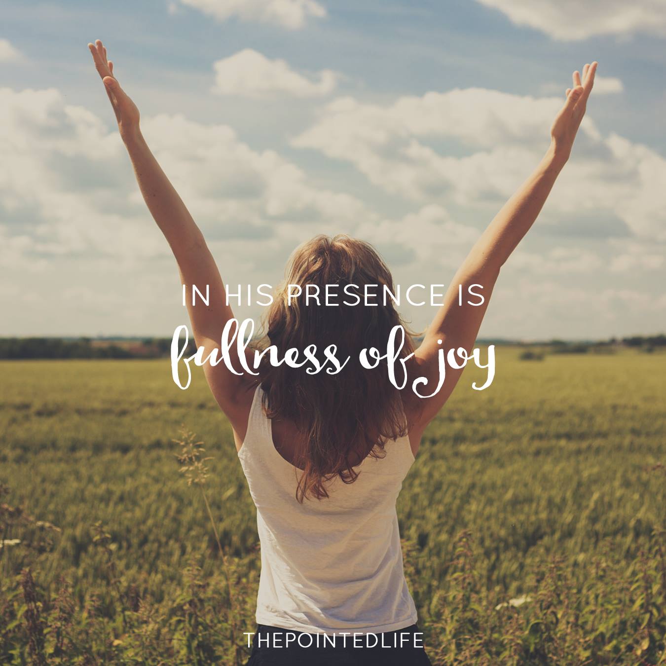 Joy In His Presence | The Pointed Life